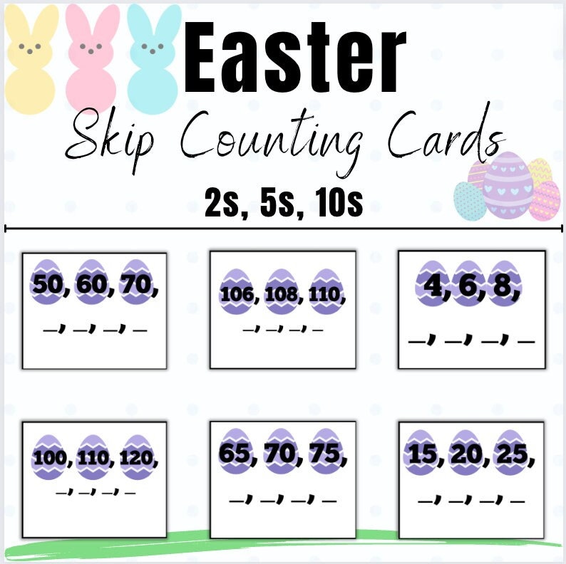 Math Worksheets First Grade Math Printable Worksheet Math Center Skip ...