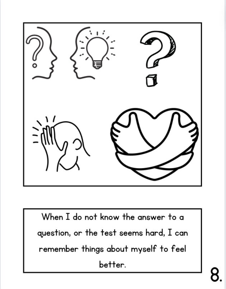 Behavior Management Social Story for Kid Student Behavior Visual ...