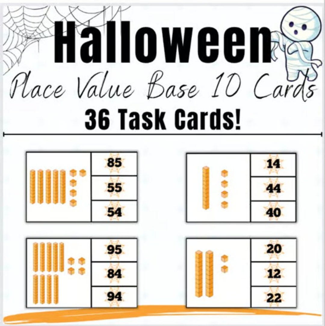 Place Value Printable First Grade Math Activity Printable Kindergarten ...