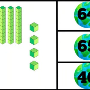 First Grade Math Place Value Printable Activity Printable Kindergarten ...