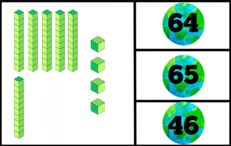First Grade Math Place Value Printable Activity Printable Kindergarten ...