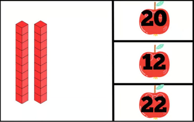 Place Value Printable First Grade Math Activity Printable Kindergarten ...