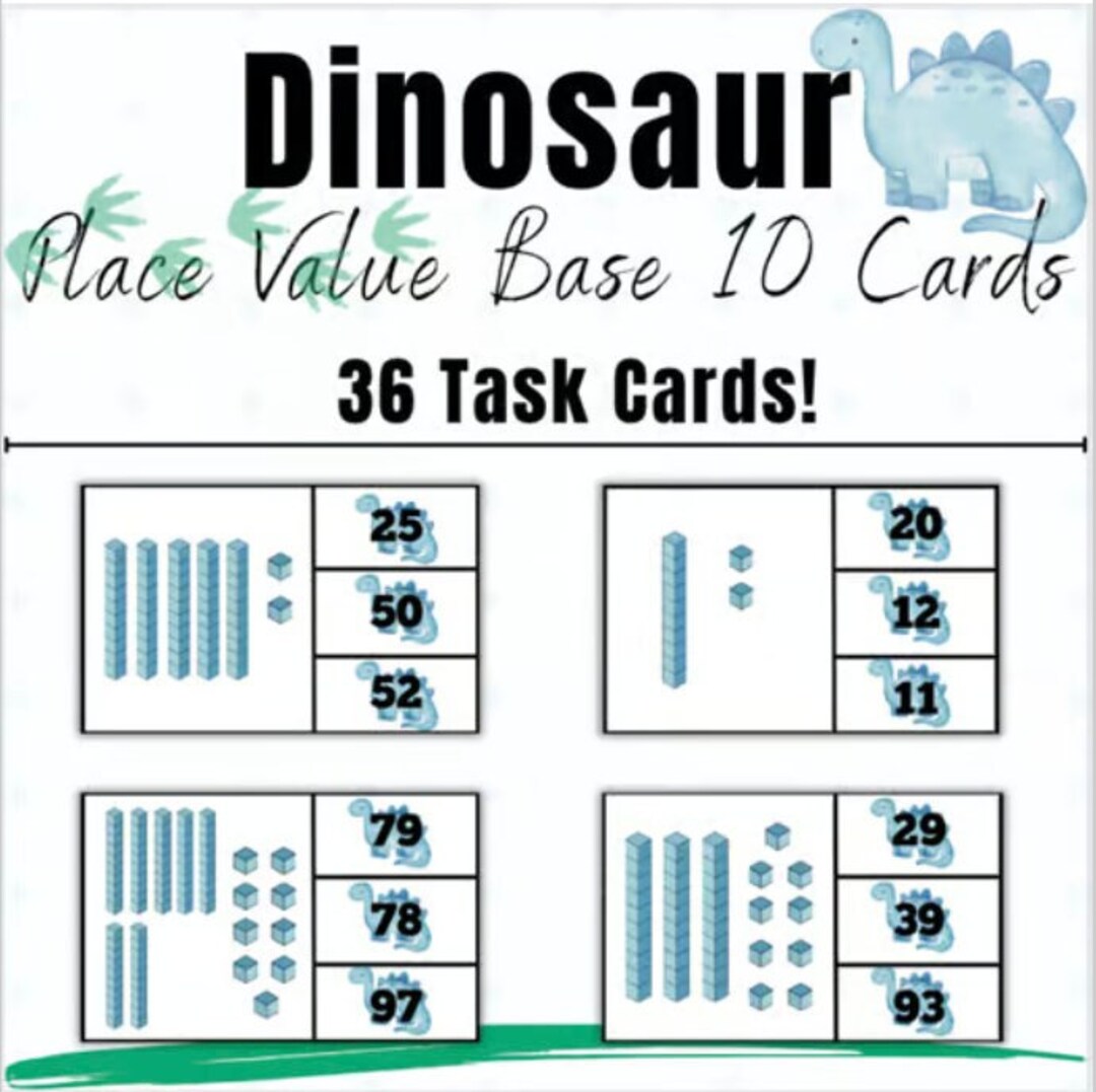 Place Value Printable First Grade Math Activity Printable Kindergarten ...