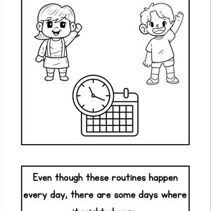 Behavior Management Social Story for Kids Student Behavior Visual ...