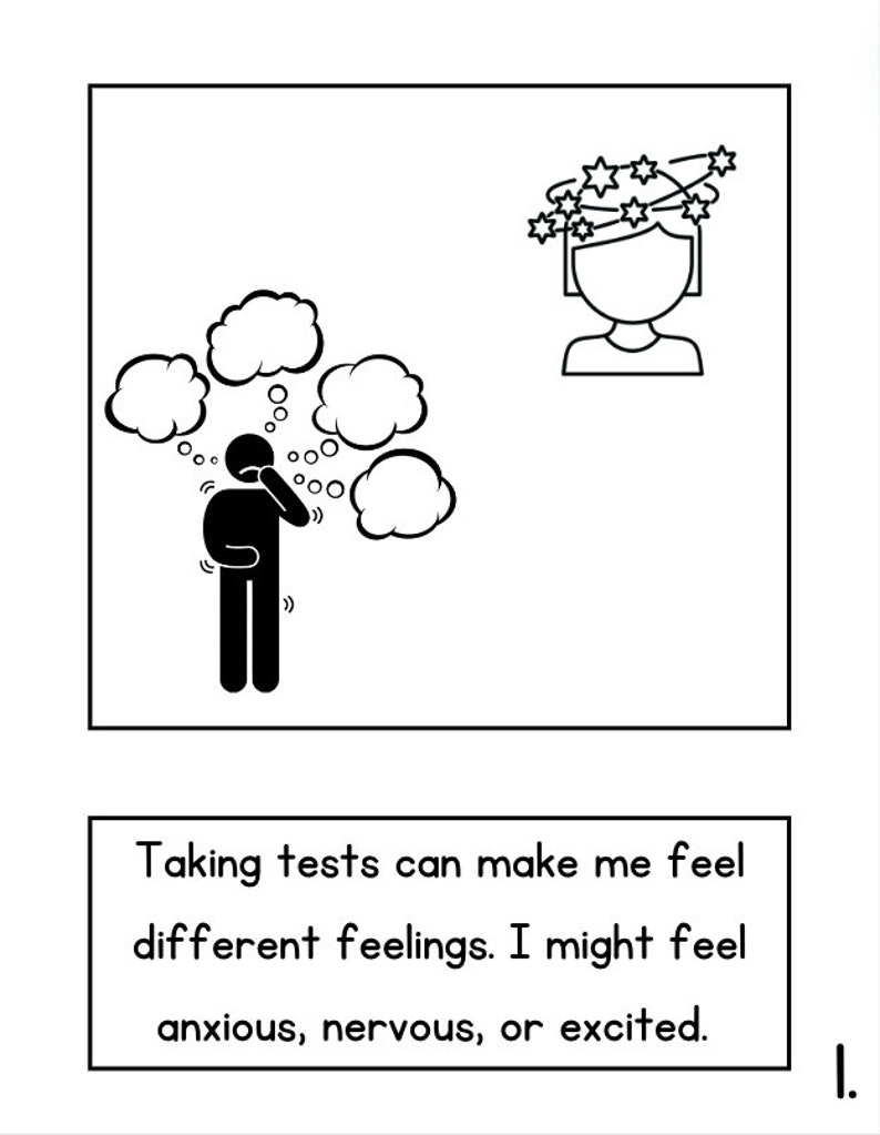 Behavior Management Social Story for Kid Student Behavior Visual ...