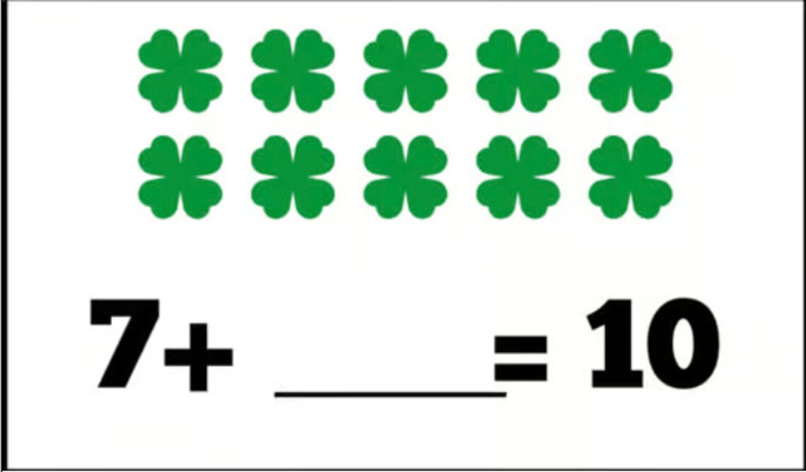 Math Worksheet Printable First Grade Math Center Task Card Digital ...