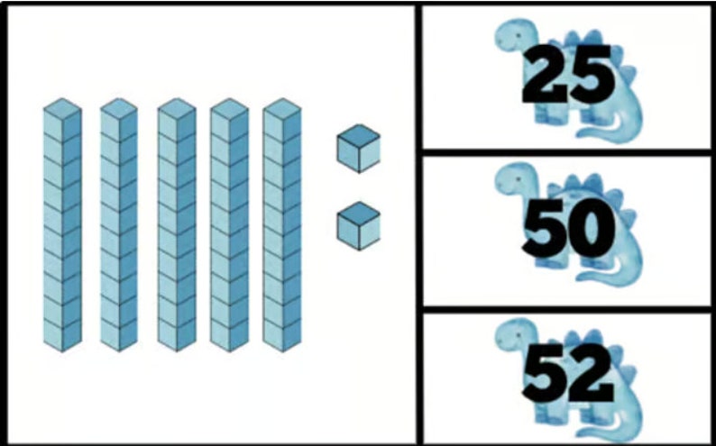 Place Value Printable First Grade Math Activity Printable Kindergarten ...