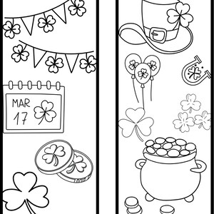 Coloring Pages Coloring Bookmarks St Patricks Day Coloring Pages ...
