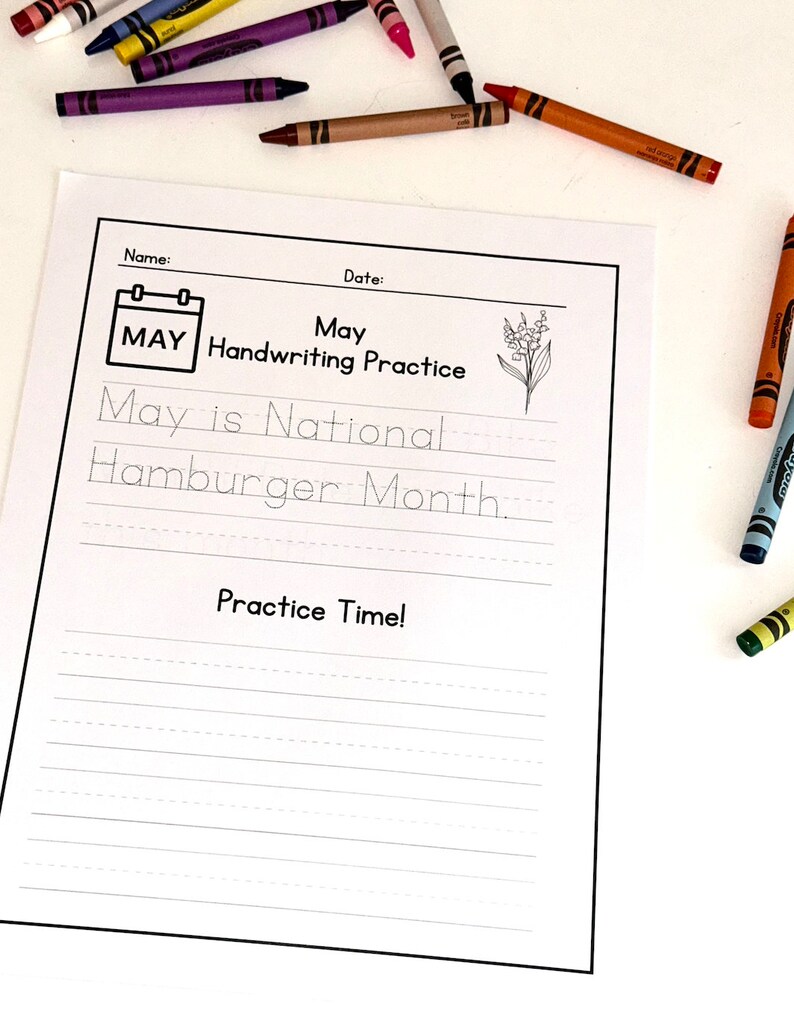 Handwriting Practice Sheet for Kids Handwriting Worksheet Handwriting ...