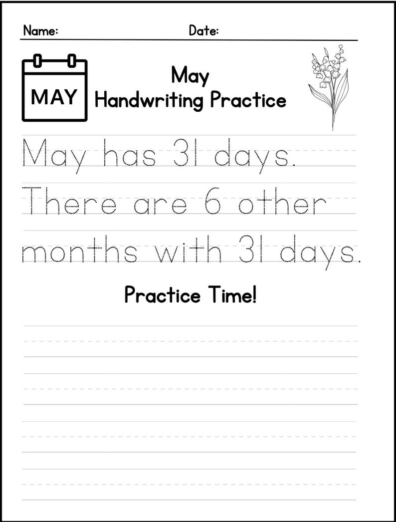 Handwriting Practice Sheet for Kids Handwriting Worksheet Handwriting ...