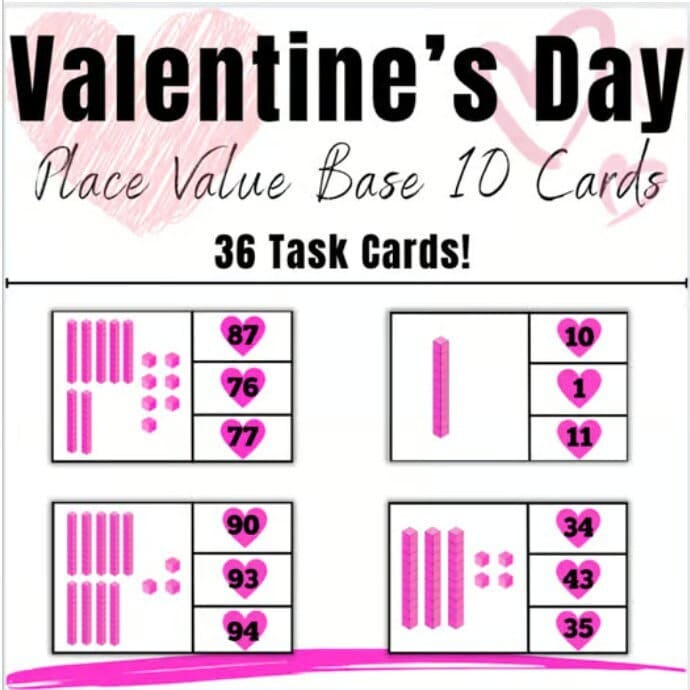 First Grade Math Place Value Printable Activity Printable Kindergarten ...