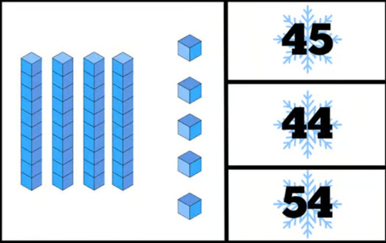 Place Value Printable First Grade Math Activity Printable Kindergarten ...