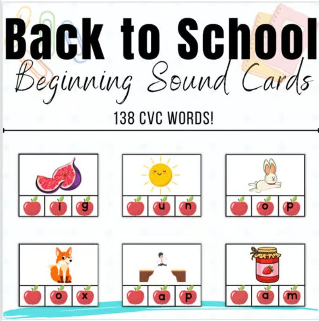 Printable Phonemic Awareness Activities for First Grade Phonics ...