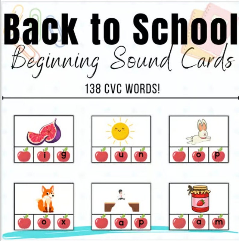 Printable Phonemic Awareness Activities for First Grade Phonics ...