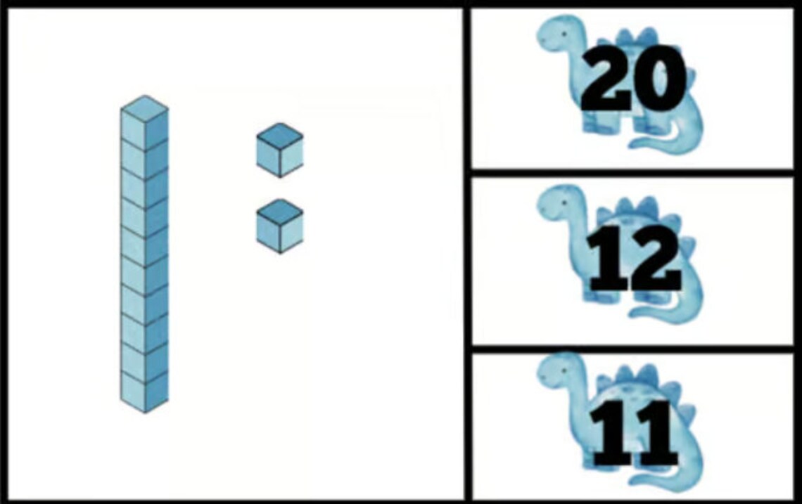 Place Value Printable First Grade Math Activity Printable Kindergarten ...