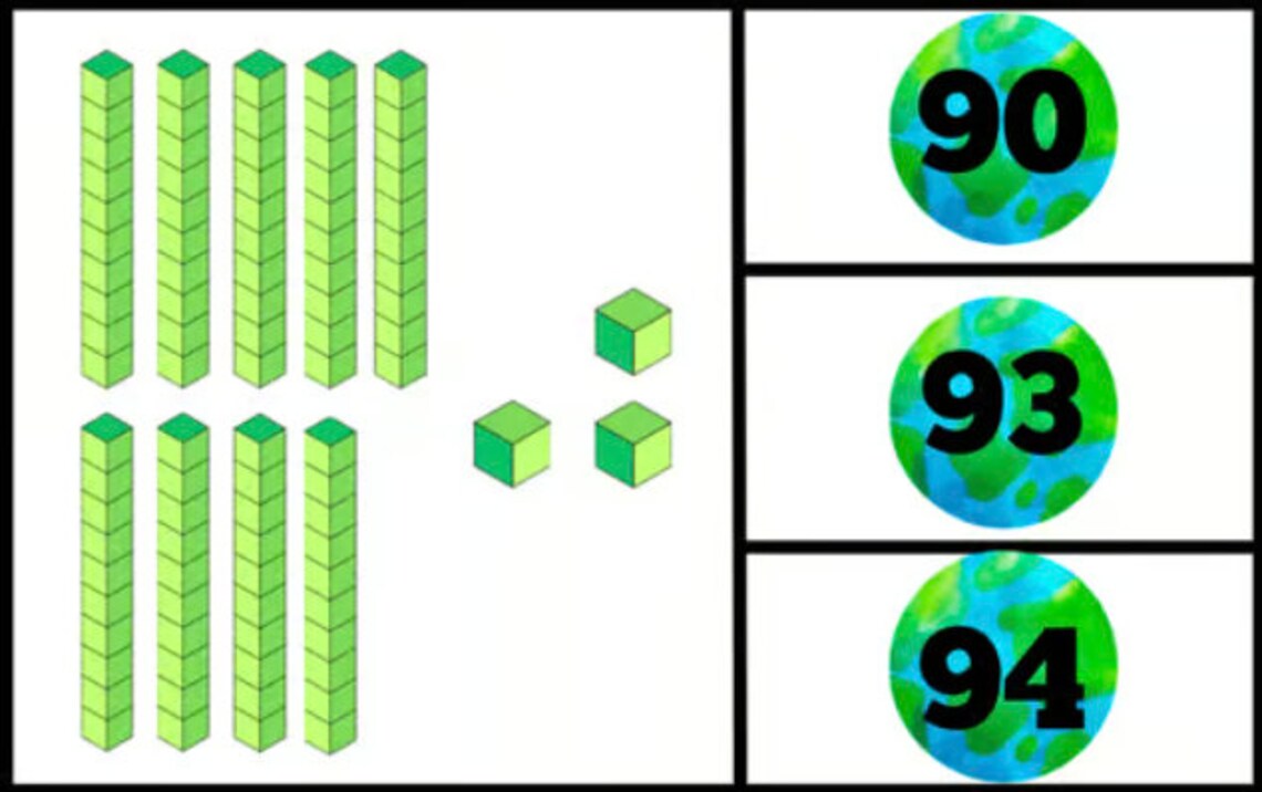 First Grade Math Place Value Printable Activity Printable Kindergarten ...