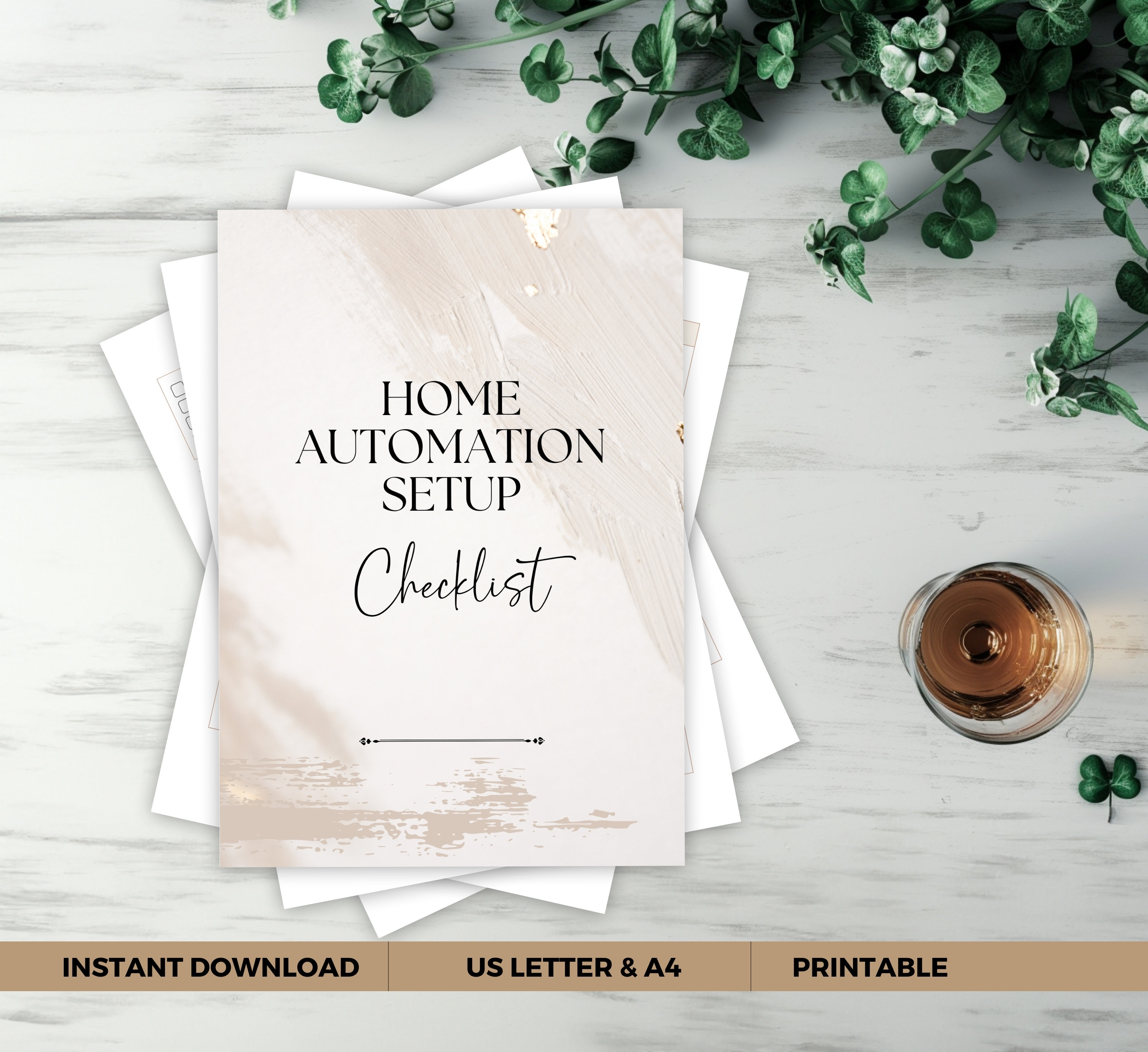 Home Automation Setup Checklist, Family House Security Checklist, Smart ...