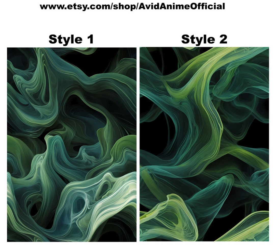 Green - Ink Pattern Realistic - Seamless, Background, Digital Image ...