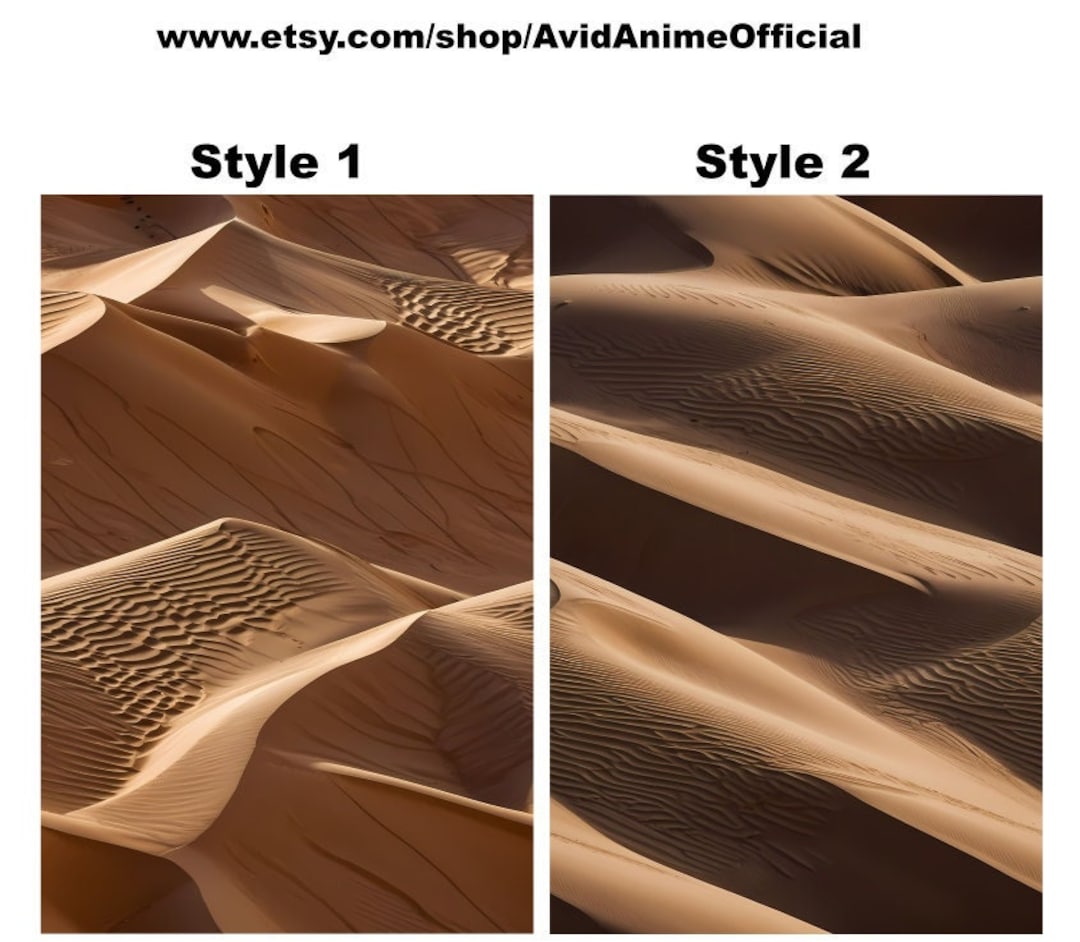 Desert Dunes Pattern Realistic - Seamless, Background, Digital Image ...