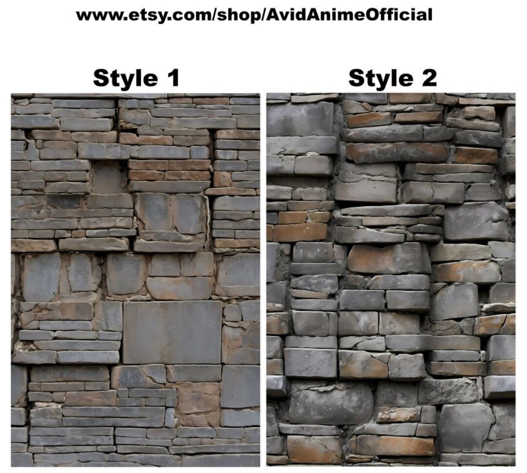 Grey + Granite - Realistic Cobblestone Pattern - Seamless, Background ...