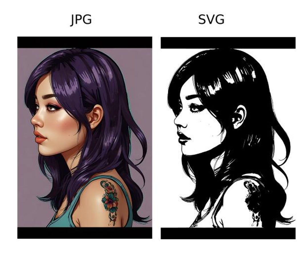 BEAUTIFUL ASIAN WOMAN, Realistic Style V20, Svg File, Jpg File ...
