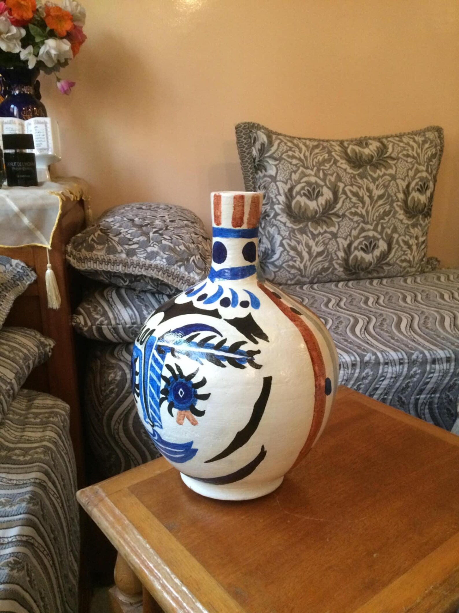 Picasso Edition Smiling Face Vase - Etsy