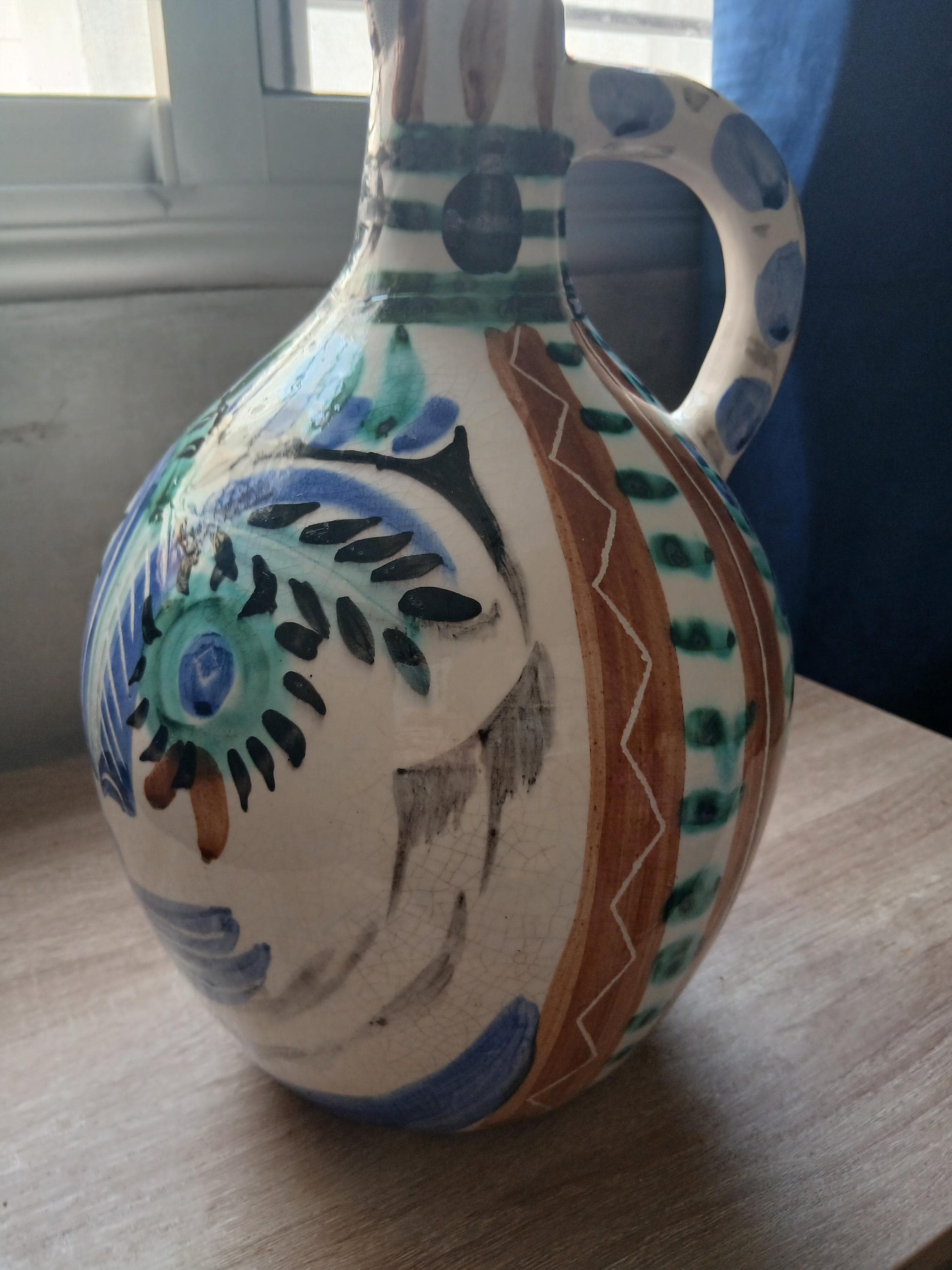 Picasso Edition Smiling Face Vase - Etsy