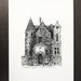 St Andrew's Holborn, London Illustration Giclee Print A4 Size - Hand ...
