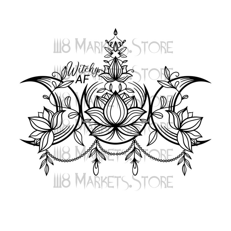 Triple Goddess Svg - Etsy