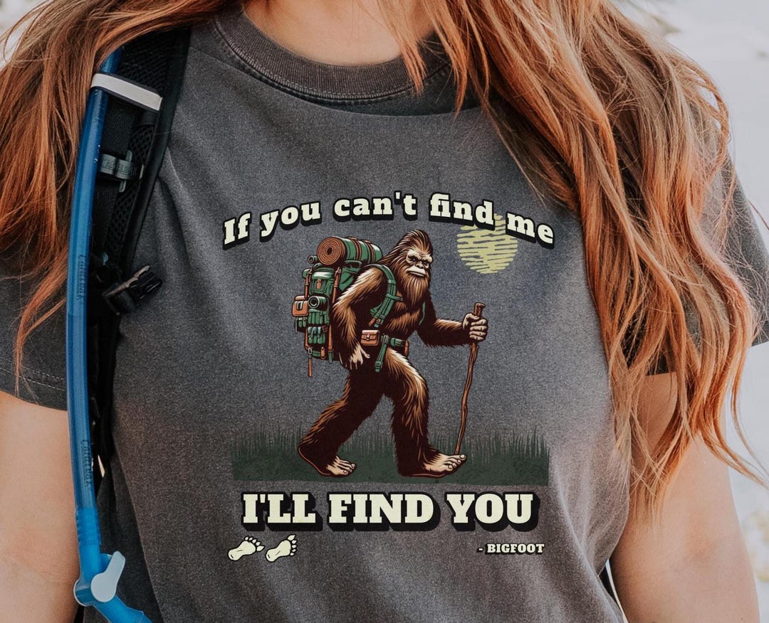 Bigfoot Shirt, Sasquatch T, Funny Bigfoot Shirt, Cute Sasquatch, Funny ...