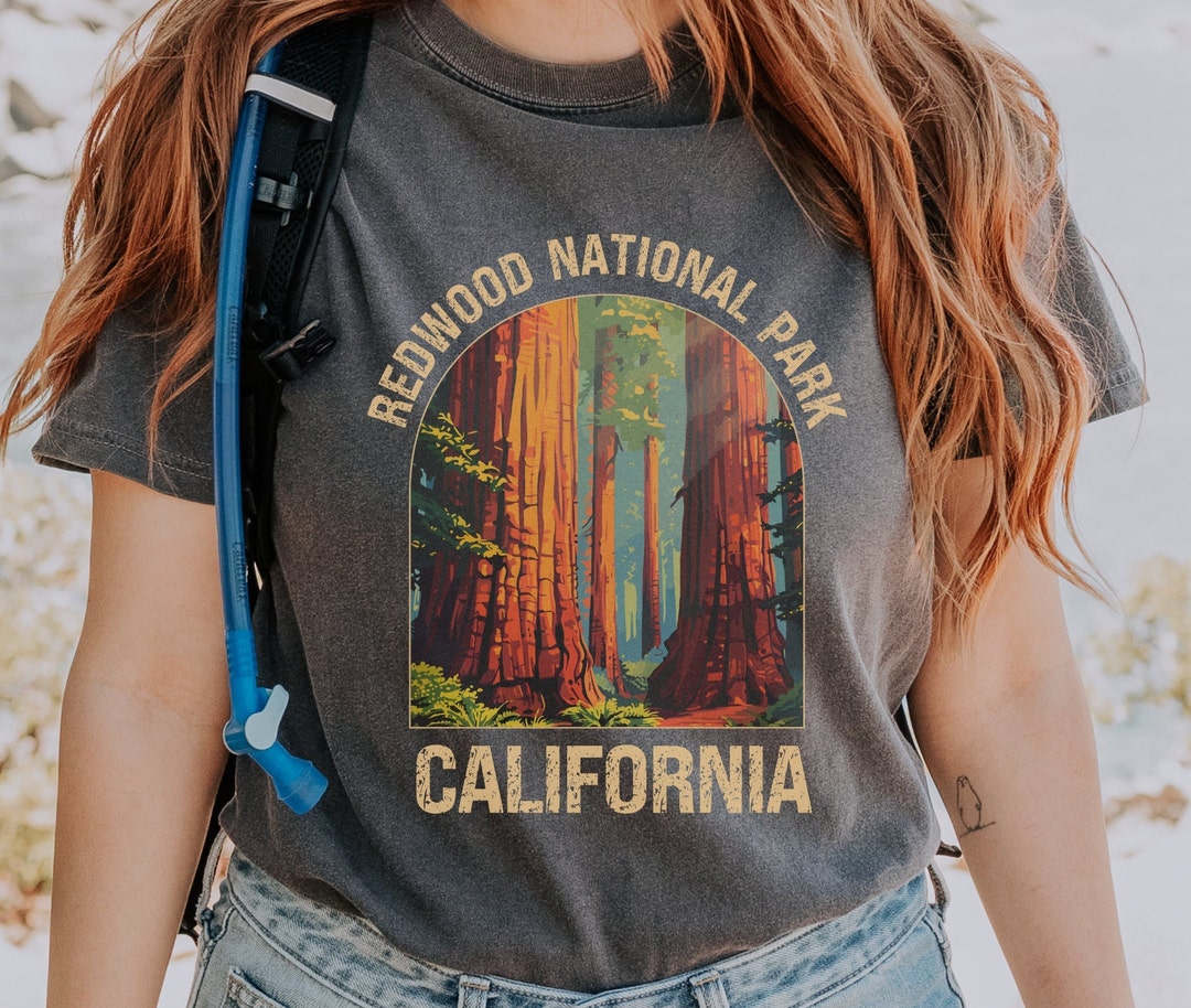 Redwood National Park Shirt, Redwood Park Tshirt, National Parks Tee ...