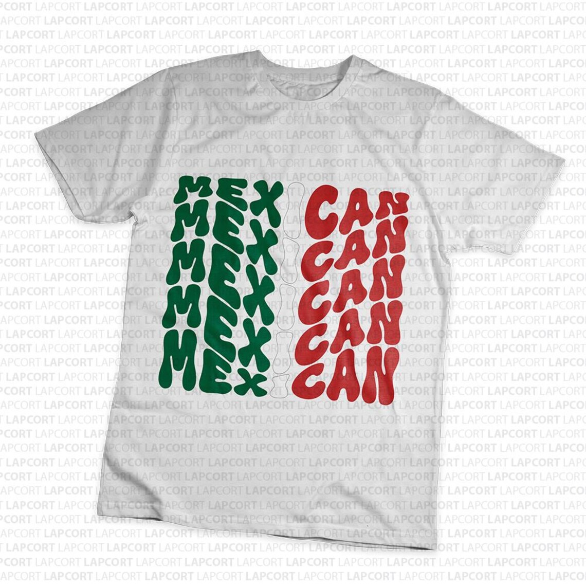 Vector Mexico Mexican Letters Waves SVG PDF PNG Dxf T-shirt Thermo Mug ...
