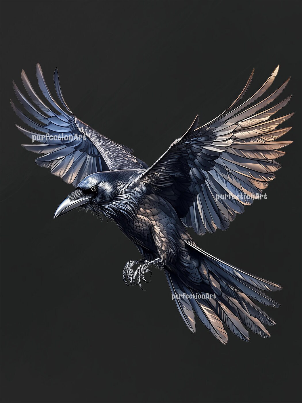 Steampunk Crows Clipart Bundle, 10 Steampunk Themed Crow PNG Images ...