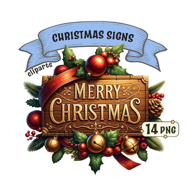 Christmas Signs - Etsy