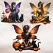 Halloween Fairies Clipart Bundle – 10 Halloween Themed Fairy ...