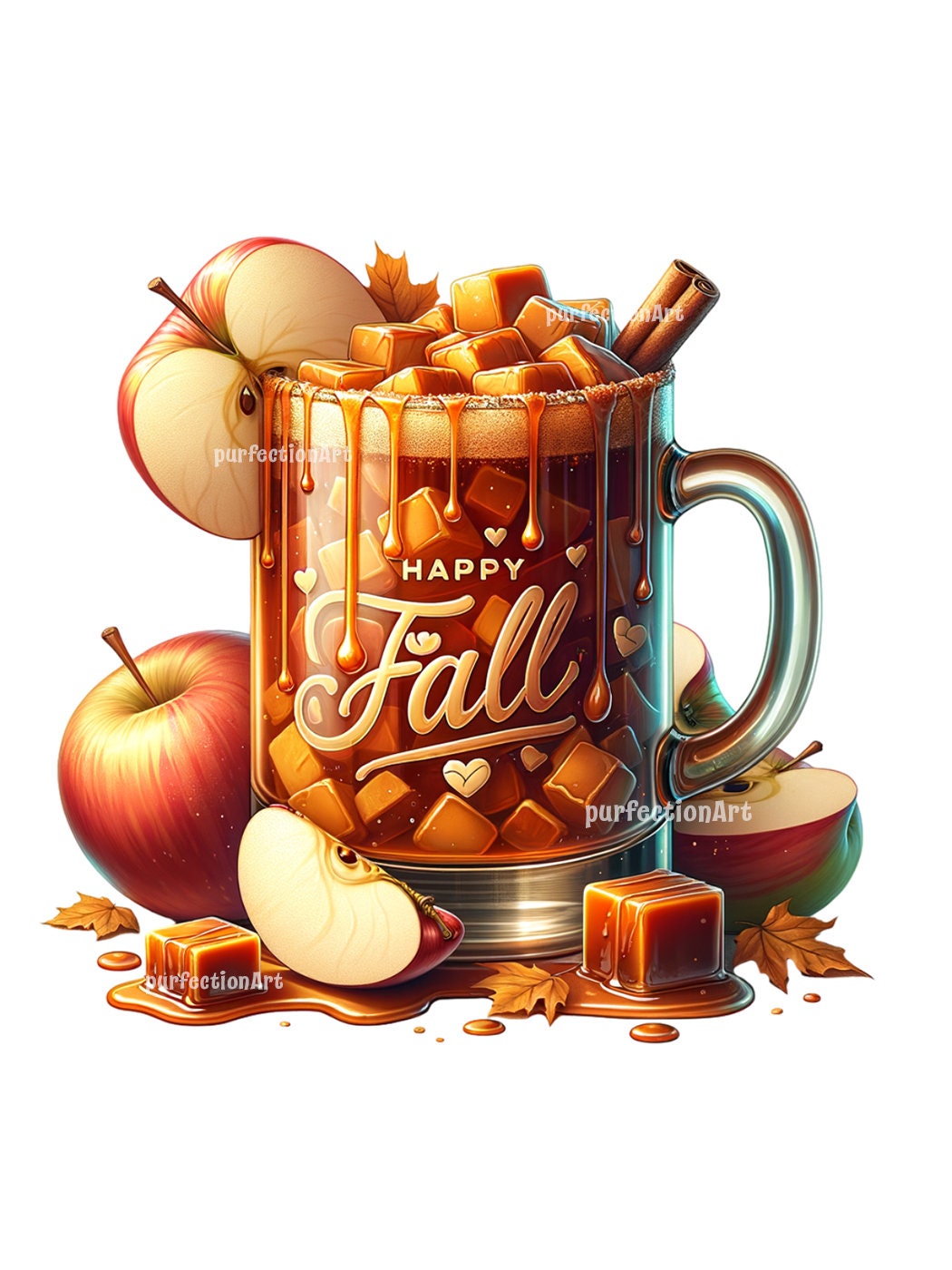 Fall Drinks Clipart Bundle, 12 Delicious and Cozy Looking Fall Themed ...