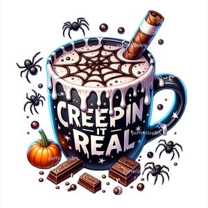 Spooky Drinks Clipart Bundle, 13 Spooky and Cute Halloween Themed ...