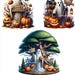 Halloween Ghosts Clipart Bundle, 13 Fun and Spooky Halloween Themed ...