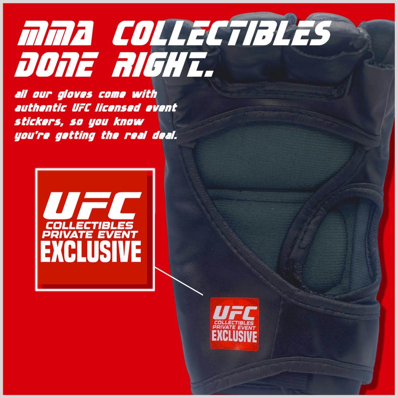 Paddy Pimblett Autographed UFC MMA Fighting Glove Memorabilia W/ COA - Etsy