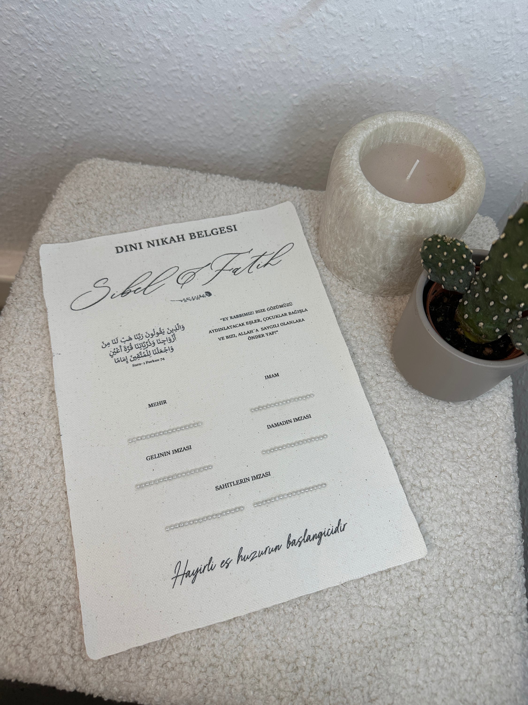 DİNİ NIKAH BELGESI - Etsy