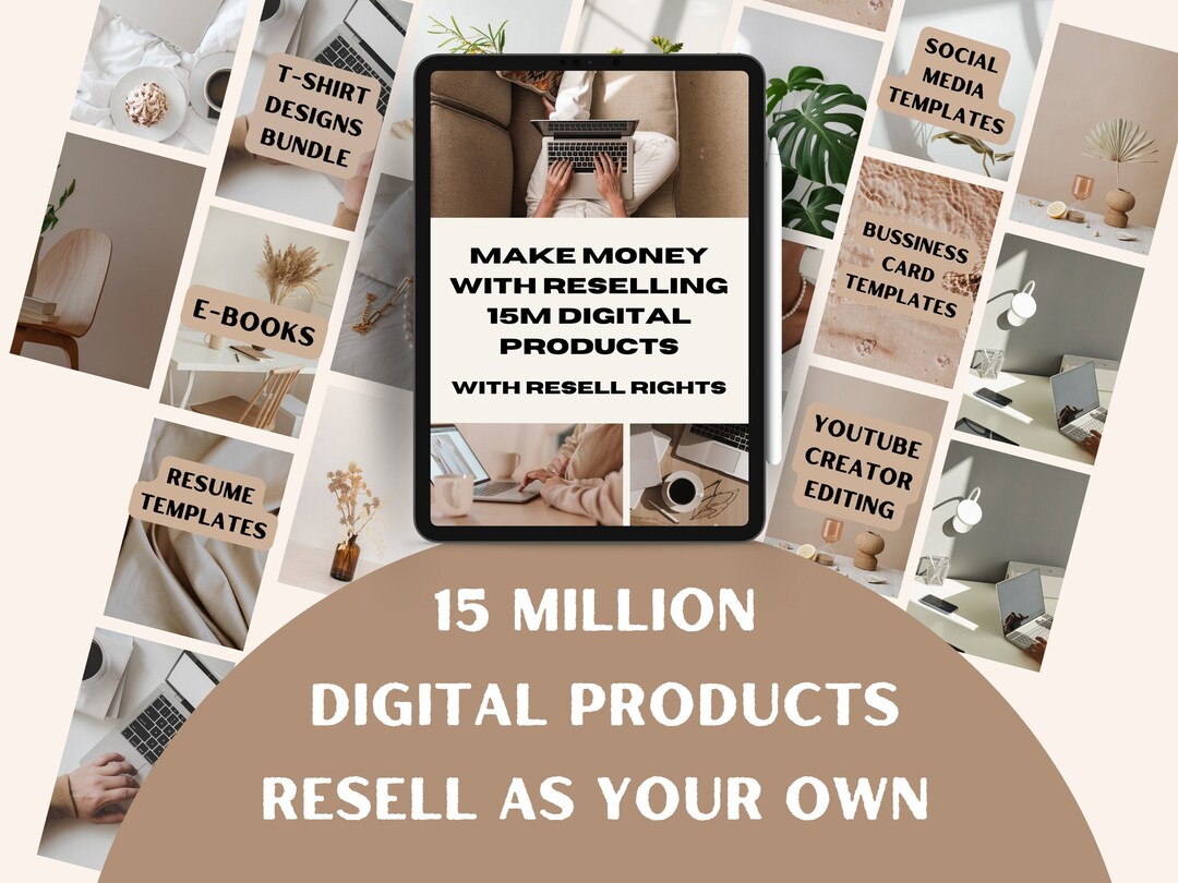 15,000,000 Digital Product Ready to Be Use or Resell as Your Own, Best ...