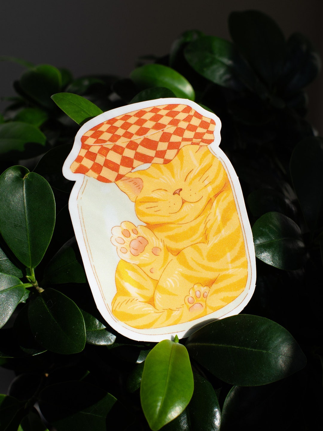 Napping Cat | Cute Cat Stickers | Sticker Sheet | Vinyl Laptop Sticker ...