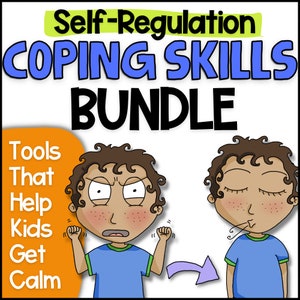 SELF-REGULATION Coping Skills Bundle: Self-regulation Activities Pack ...