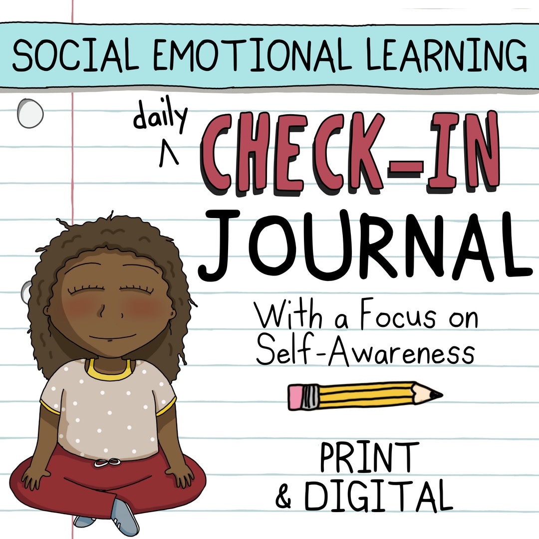 Self-awareness Social Emotional Learning Daily Check-in Journal ...