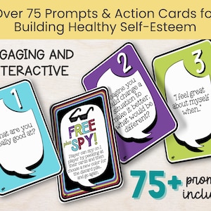 Self-esteem Card Game: Social Emotional Learning (digital Download) - Etsy