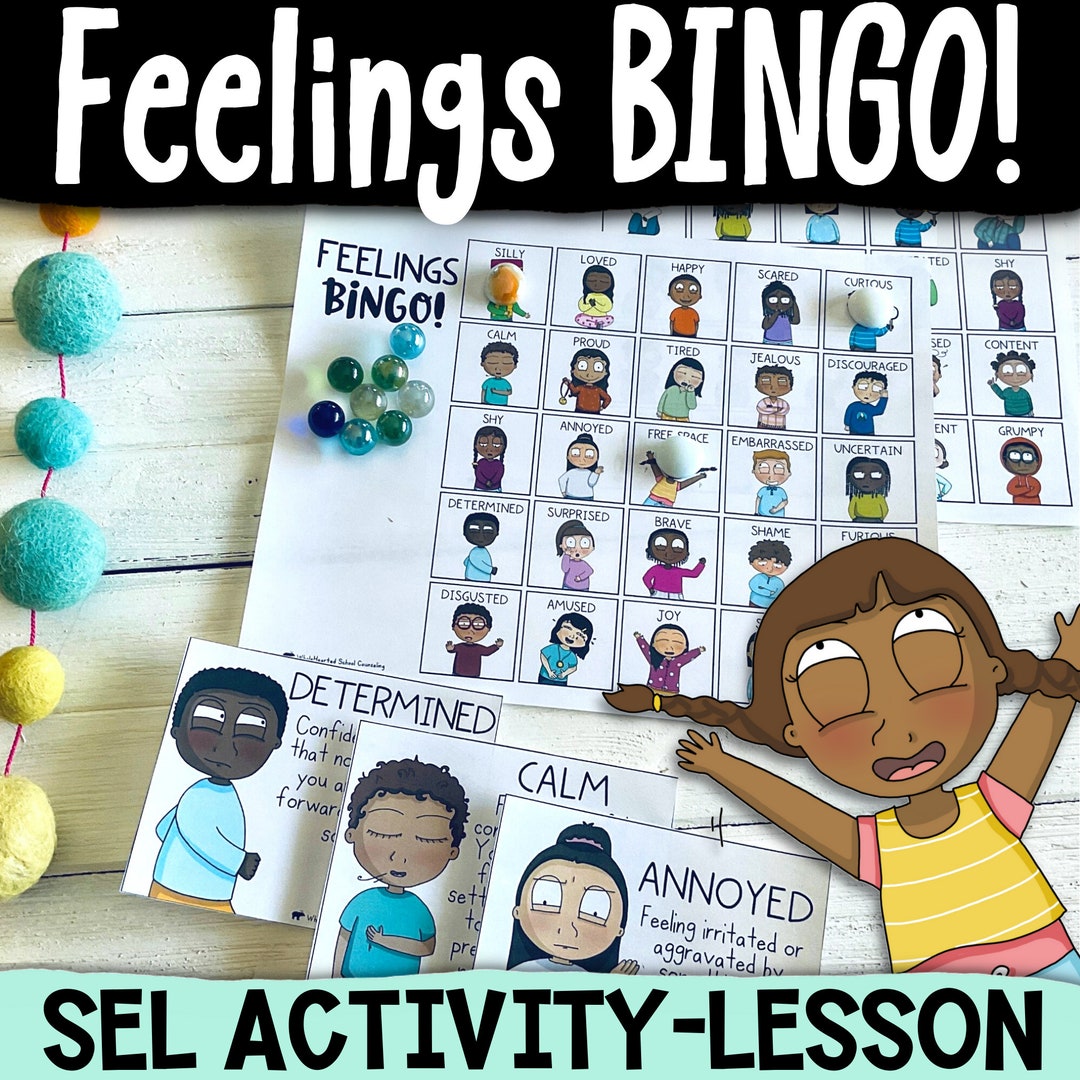 Multicultural Feelings Bingo: Emotional Awareness Activities,diversity ...