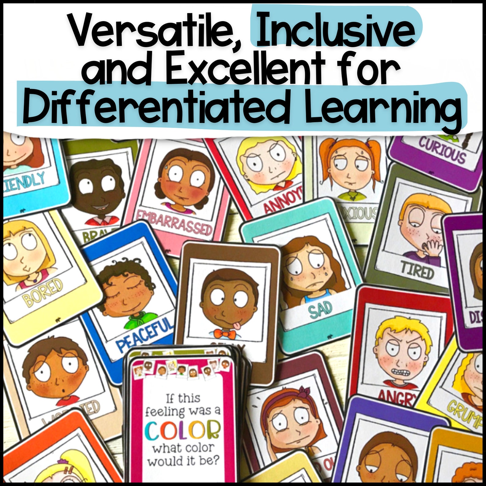 FEELINGS BUNDLE/ Identify Emotions & Self-regulation Coping Skills ...