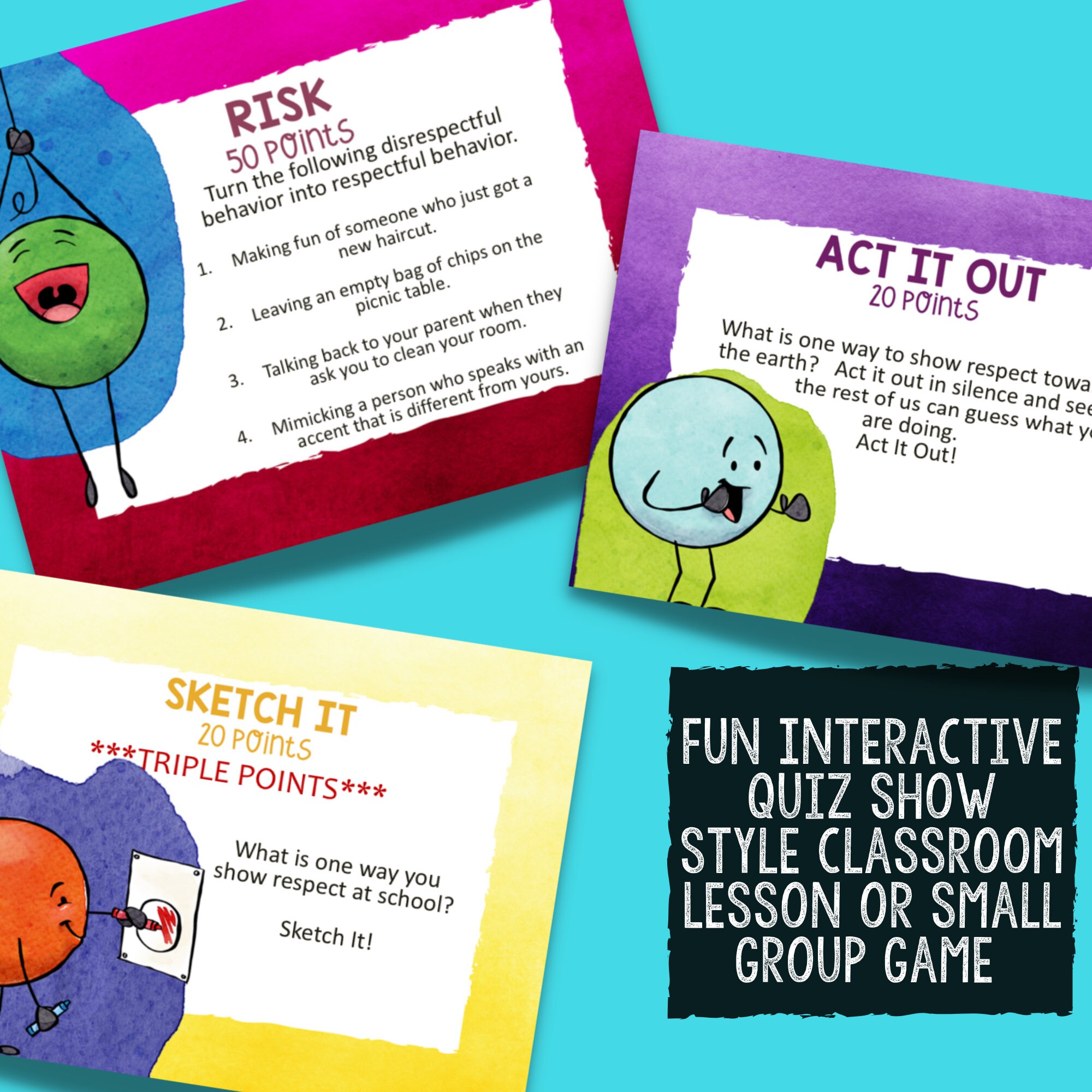 Respect Game Show: Character Education Lesson (digital Download) - Etsy