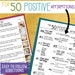 Positive Affirmation Activity for Kids, Counseling Lesson, Self Esteem ...