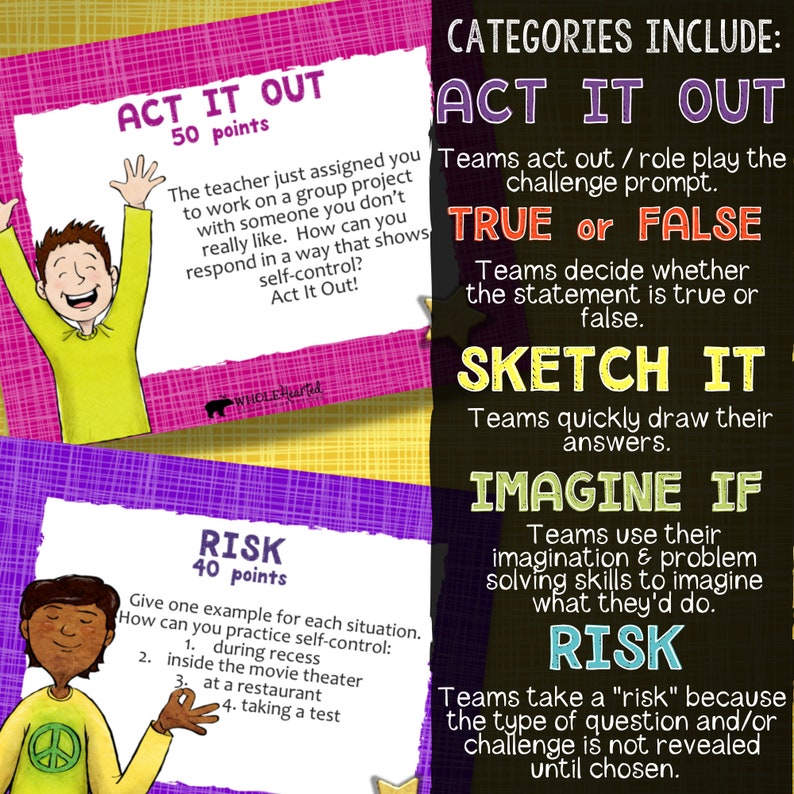 Self-control Game Show: Executive Functioning SEL Lesson (google Slides ...